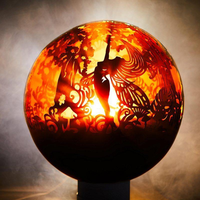 Fantasy Spherical fire pit – logifirepits